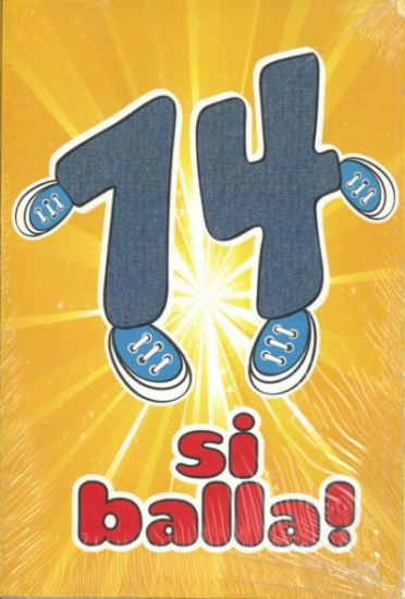 ItabWeb | BIGLIETTI AUGURI ANNI 14 - 10pz - N.14