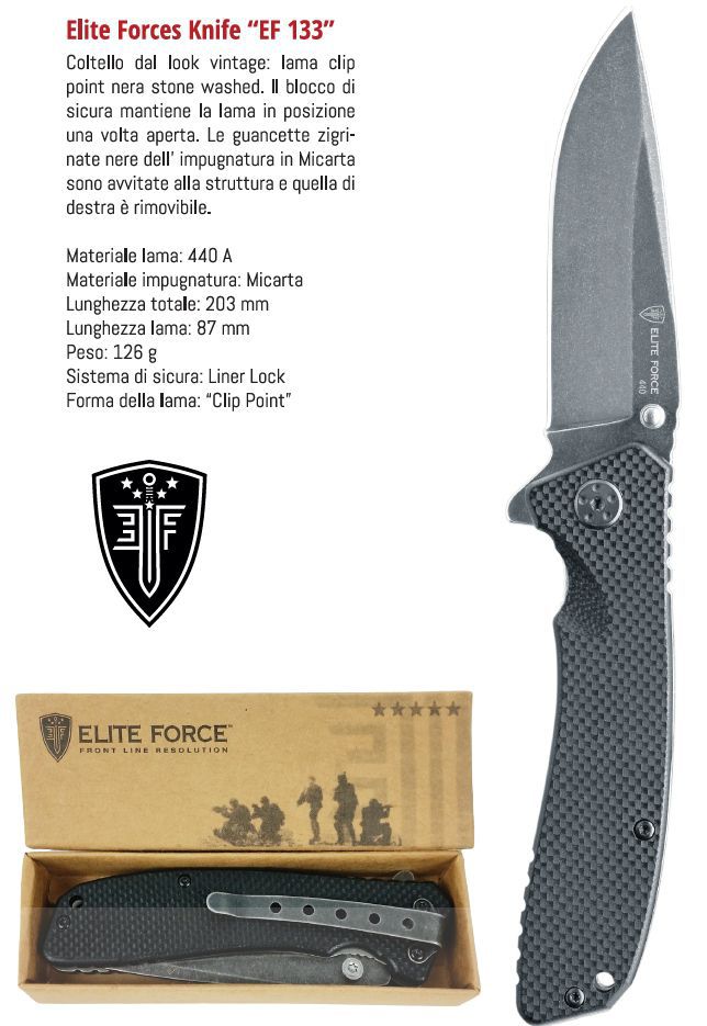ItabWeb | COLTELLI UMAREX WALTHER EF133 1pz DEFENCE SYSTEM