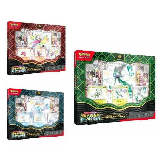 ItabWeb | CARTE DA GIOCO POKEMON COLL. PREMIUM DESTINO DI PALDEA (V.59,90)